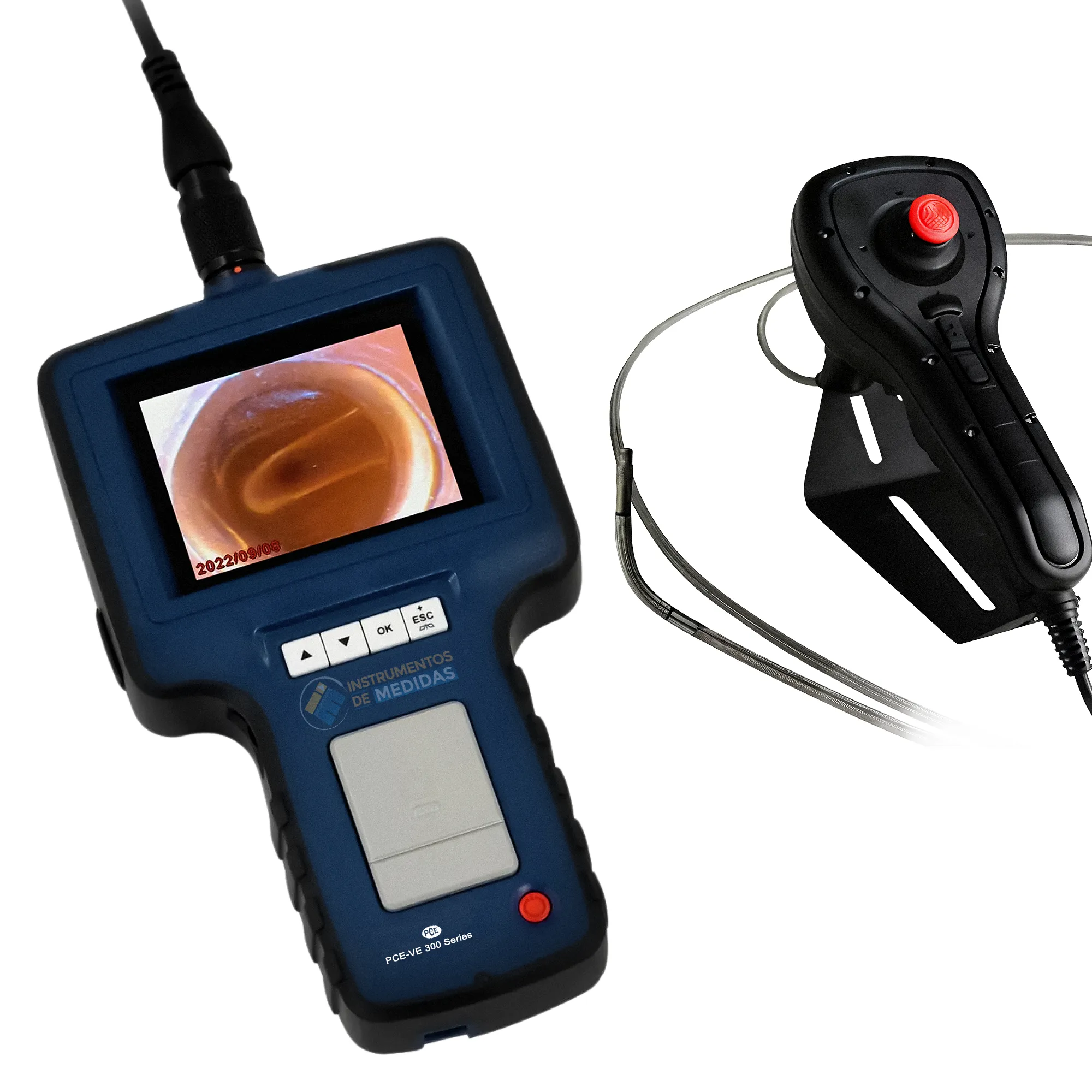 Boroscopio automotriz articulado 4D PCE-VE 370HR - PCE Instruments ...