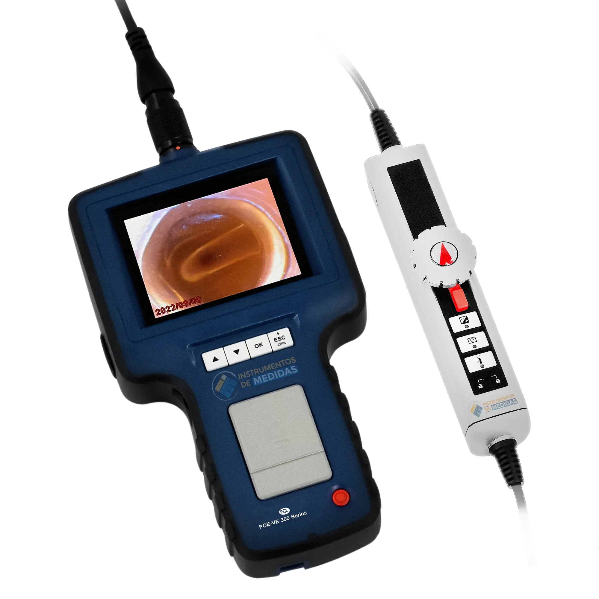 Boroscopio articulado 2D y 180° para talleres PCE-VE 355N3 - PCE ...